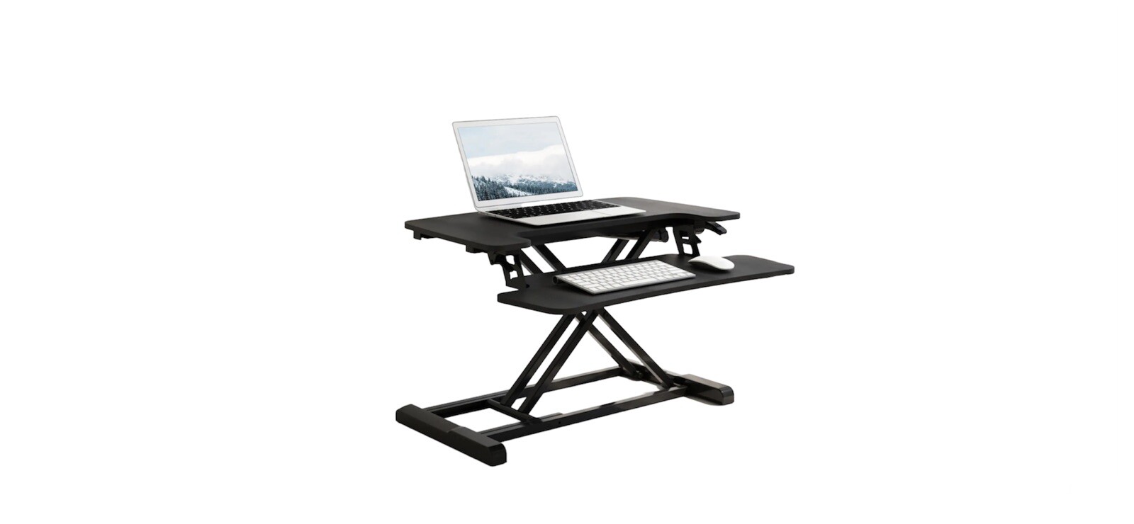 FLEXISPOT M732 32 inch Standing Desk Converter | Height Adjustable ...