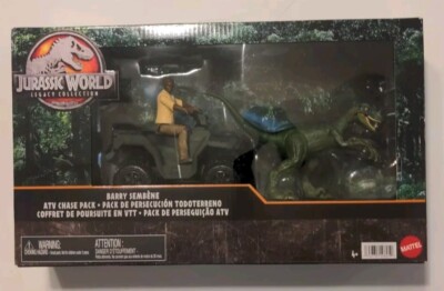 Jurassic World Legacy Collection Barry Sembene ATV Chase Pack Figure ...