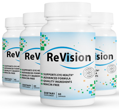 4 Pack ReVision, support eye health-60 Capsules x4 | eBay