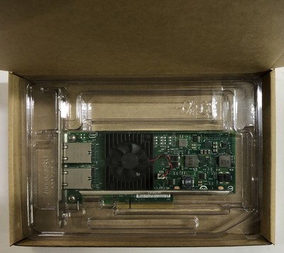 DELL INTEL X540-T2 DUAL PORT 10GB RJ-45 FULL PROFILE NETWORK CARD K7H46 ...