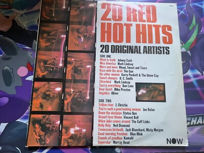 20 Red Hot Hits LP Vinyl (Johnny Cash, Neil Diamond, Kamahl) | eBay ...