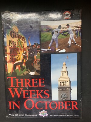 THREE WEEKS IN OCTOBER Hardcover NEW SEALED By Ron Fimrite 89 WORLD ...