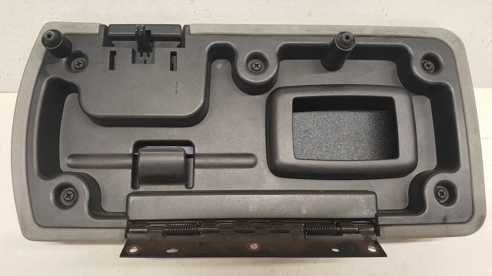 2007-2009 Dodge Durango Center Console Cover Lid Arm Rest LIGHT SLATE ...