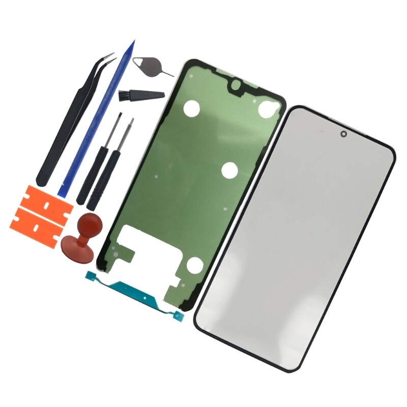 Phone Front Outer Glass Len LCD Screen Repair-Kit for S22,S22+Plus,S22 ...