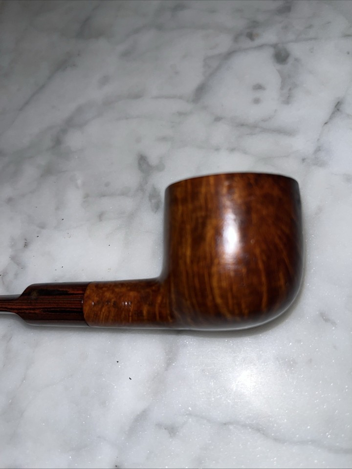 Vintage DUNHILL 24 CHESTNUT Straight Burl Wood Style ESTATE PIPE ...