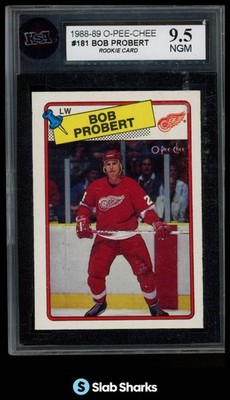 1988 O-PEE-CHEE #181 BOB PROBERT RC ROOKIE KSA 9.5 | eBay