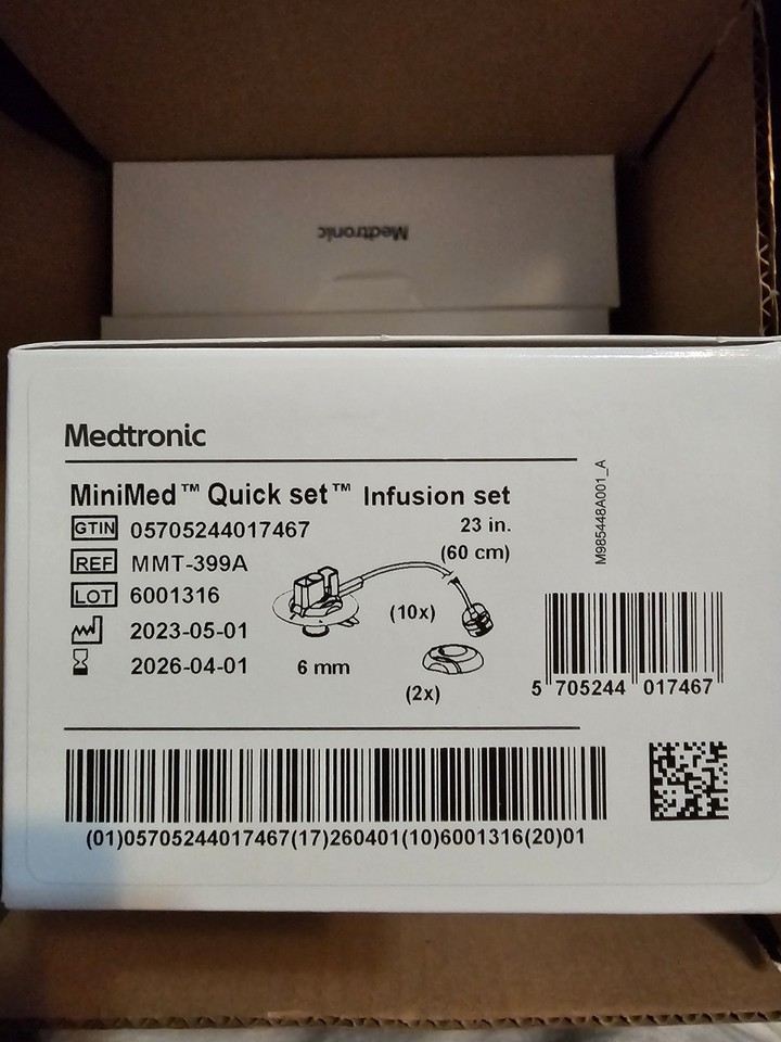 Mini Medtronic 6mm Infusion Set - 23 inches | eBay