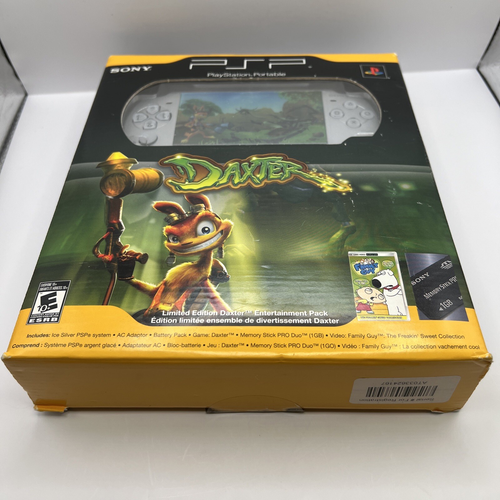 Sony PSP 2000 Daxter Entertainment Pack Ice Silver Handheld System for ...