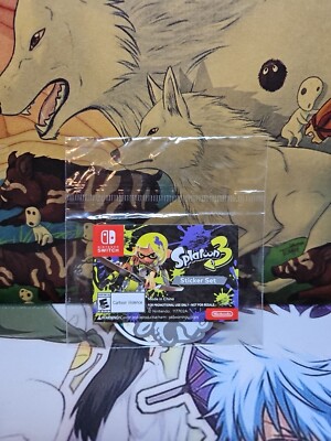 Nintendo Switch Splatoon 3 Sticker Set Exclusive Promo | eBay