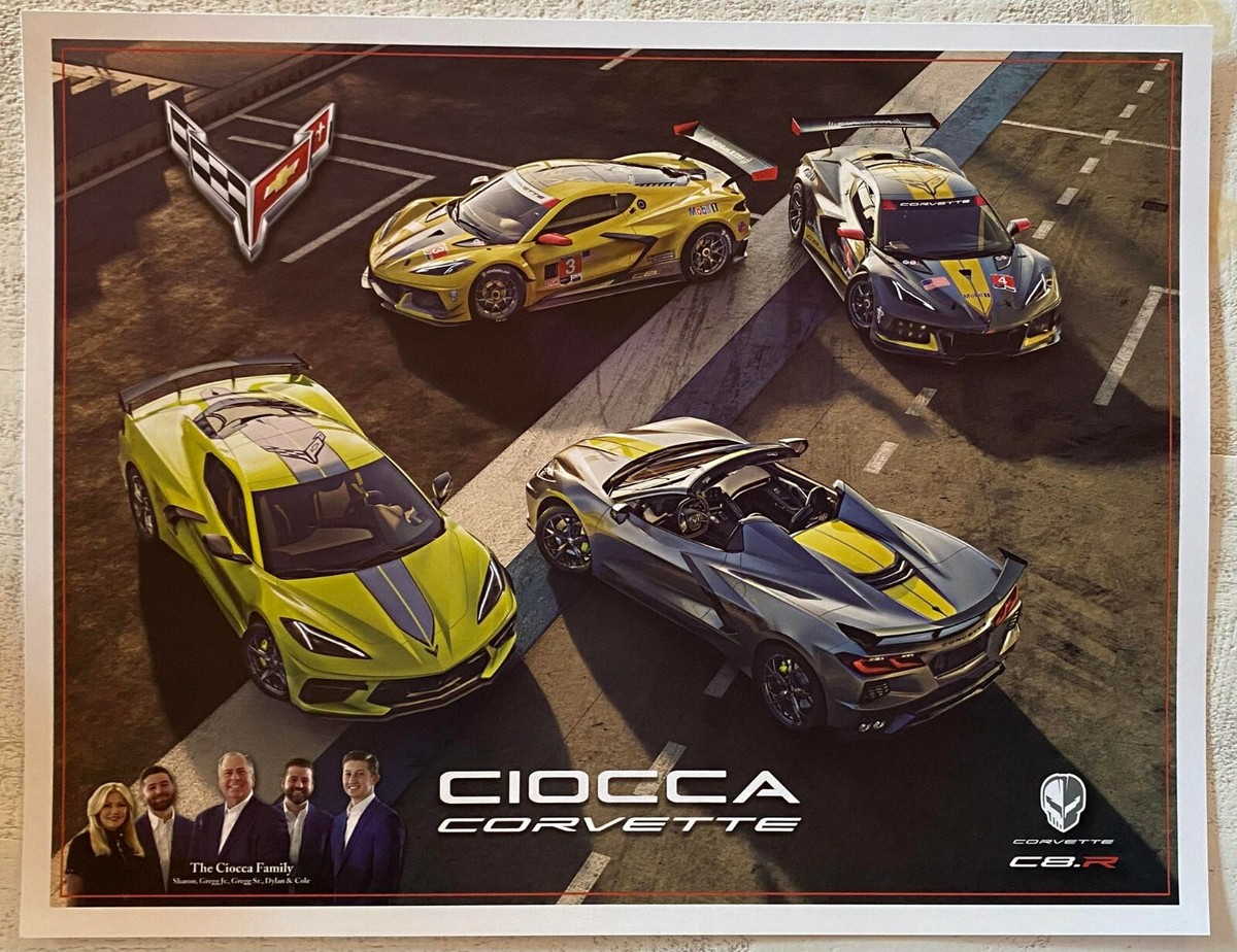 Corvette Racing Posters