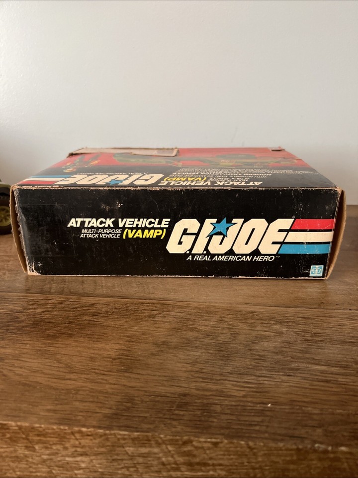 1982 Hasbro GI JOE- VAMP Attack Jeep & Clutch Action Figure - ARAH ...