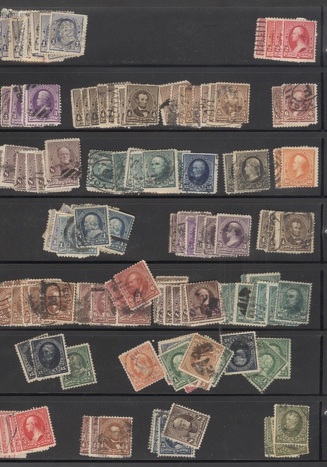 US, 19th century &, Excellent assortment of Classic Stamps & other ...