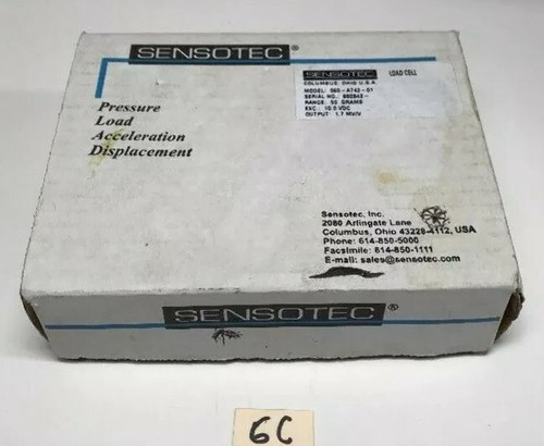 New! Sensotec Load Cell 060-A742-01 0-50 Grams 892842 *Fast Shipping ...