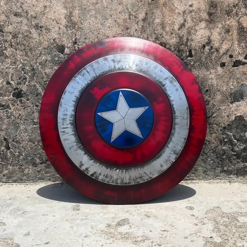 Winter Soldier Metal Captain America Shield Prop Replica 22” Avengers ...