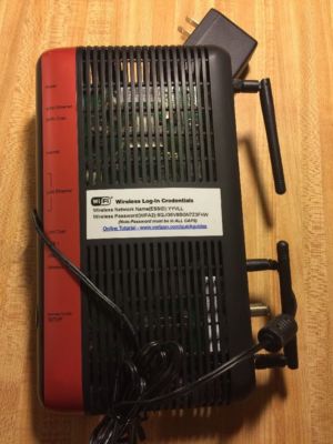 Verizon Wireless Fios Router Actiontec MI424WR Rev. I With Adaptor Plug ...