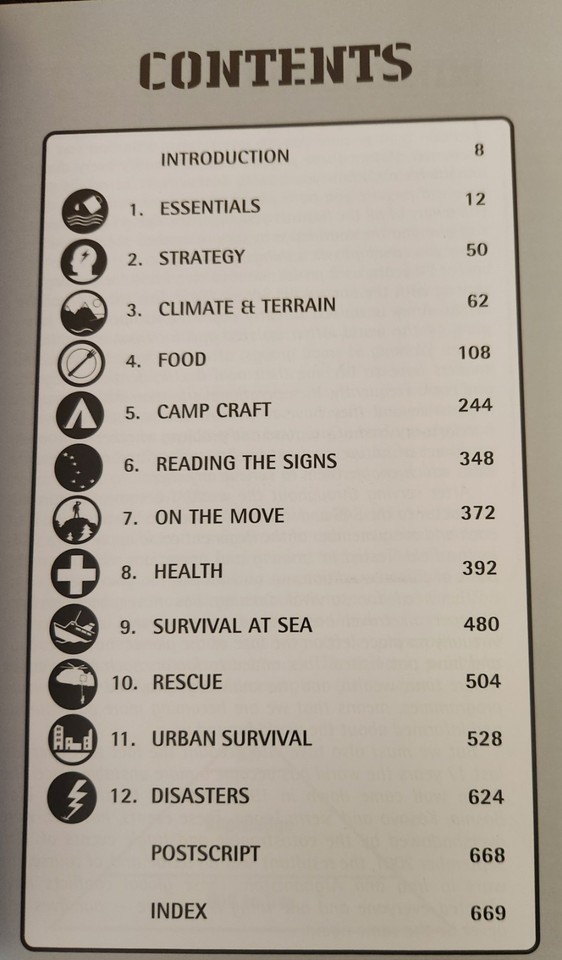 SAS Survival Handbook by John 'Lofty' Wiseman | eBay