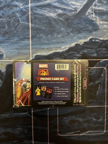 Marvel Dice Throne Kickstarter Exclusive Promo Card Pack Set Deck ...