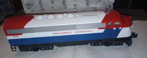 Lionel O Gauge 8568 Preamble Express F3 Diesel Loco Runs Excellent ...