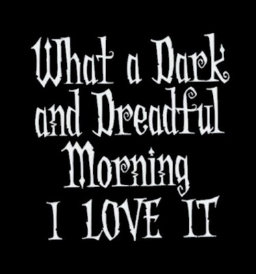 What A Dark And Dreadful Morning I Love It -MAGNET | eBay