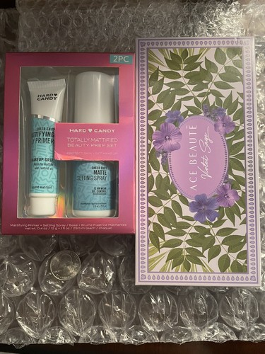 ACE BEAUTÉ Violet Sage Eyeshadow Palette w/ Hard Candy Primer Set-NIB ...