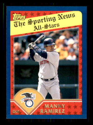 2003 Baseball Topps Manny Ramirez Boston Red Sox #366 AS | eBay