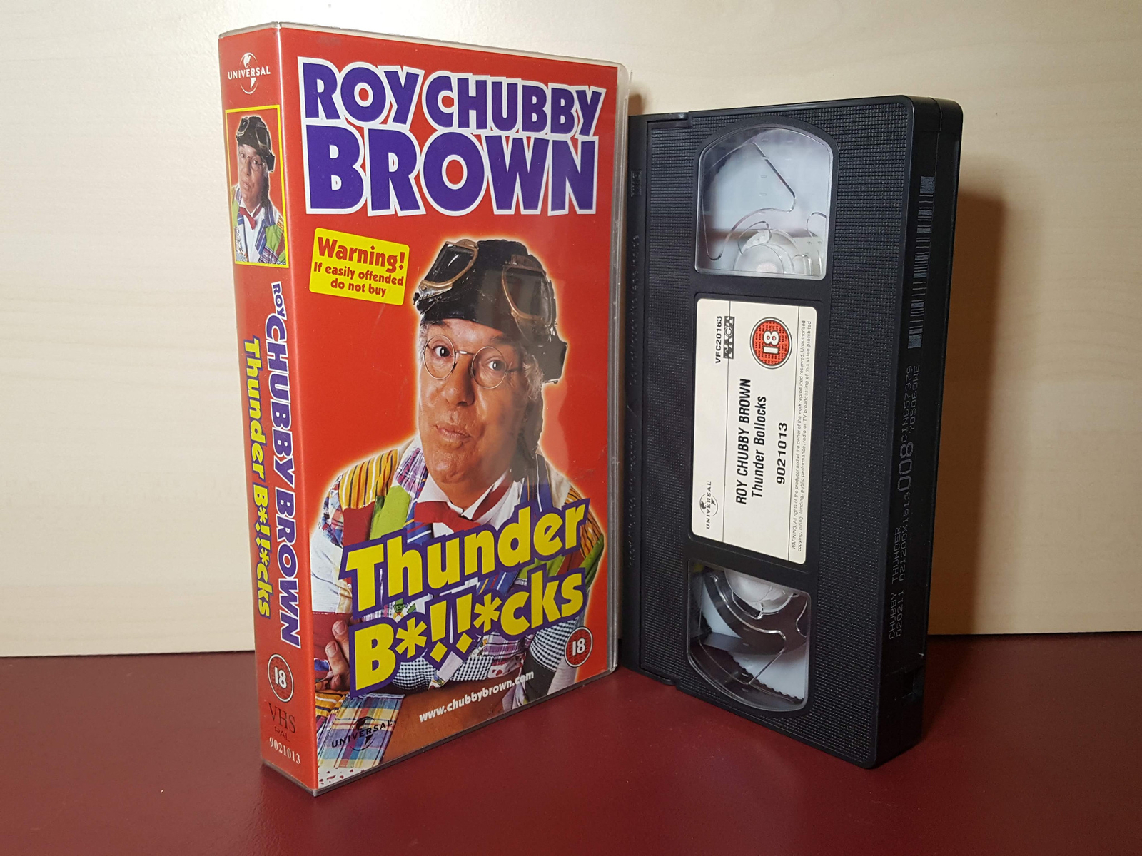 Roy Chubby Brown - Thunder B*!!*cks - PAL VHS Video Tape (H36) | eBay