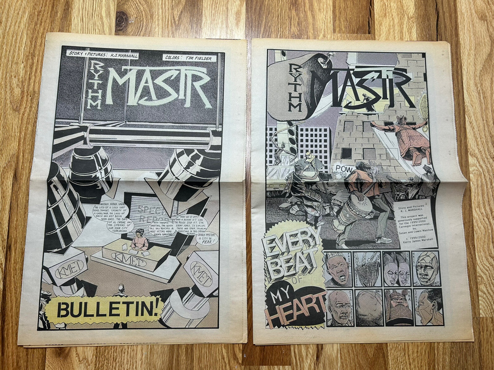 Kerry James Marshall Comic