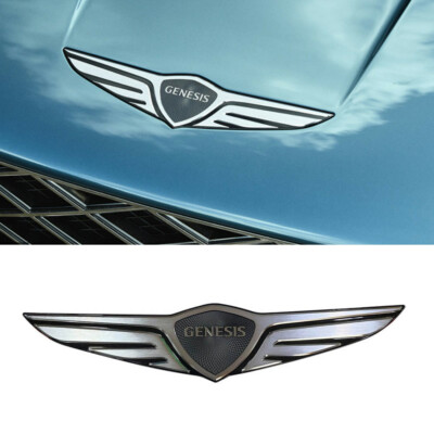 Genuine Genesis Hood Emblem Genesis Mark Badge 1p 86300-T4000 for ...
