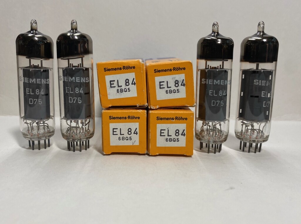 EL84 Siemens power tube 4 pcs. | eBay UK