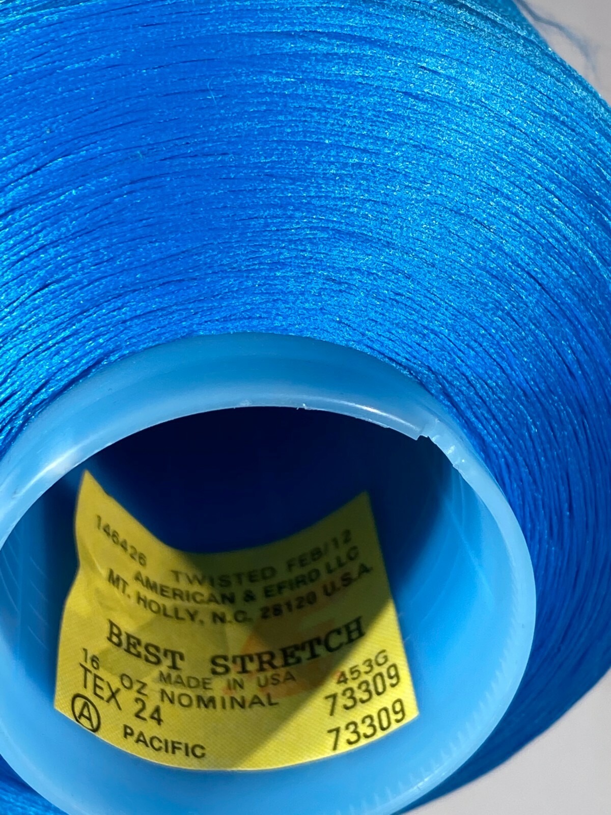 A&E Best Stretch Tex-24 Polyester Serger Thread huge 16oz Cone Pacific ...
