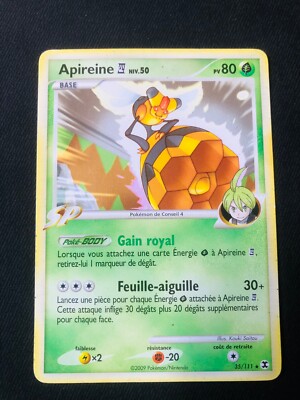Carte Pokémon Apireine 35/111 Rare Pokémon SP Platine Rivaux Émergeants ...