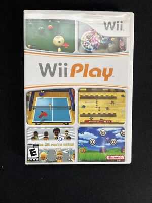 Wii Play (Nintendo Wii, 2007) Complete With Manual | eBay
