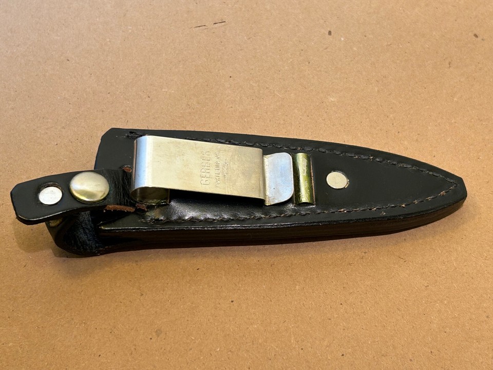 Gerber Command I Fixed Blade Boot Knife w/ Sheath, Never Sharpened ...