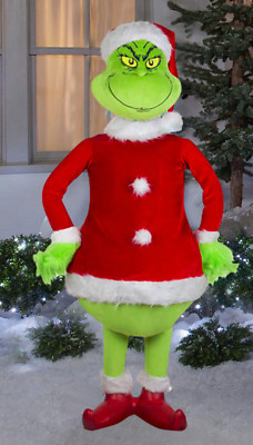 60cm Tall Christmas Grinch Doll Christmas Present Decoration | eBay