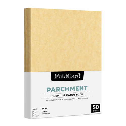 Relic Gold Imitation Stationery Parchment Cardstock – Great for ...