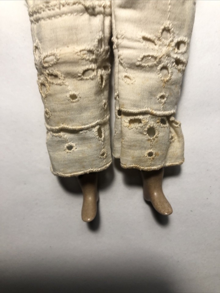 Antique GERMAN China Doll Head w/Vintage Body …. NOSE REPAIR | eBay