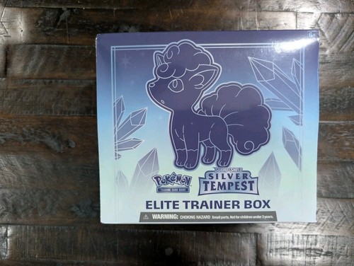 Pokemon TCG Sword & Shield Silver Tempest ETB Elite Trainer Box Factory ...