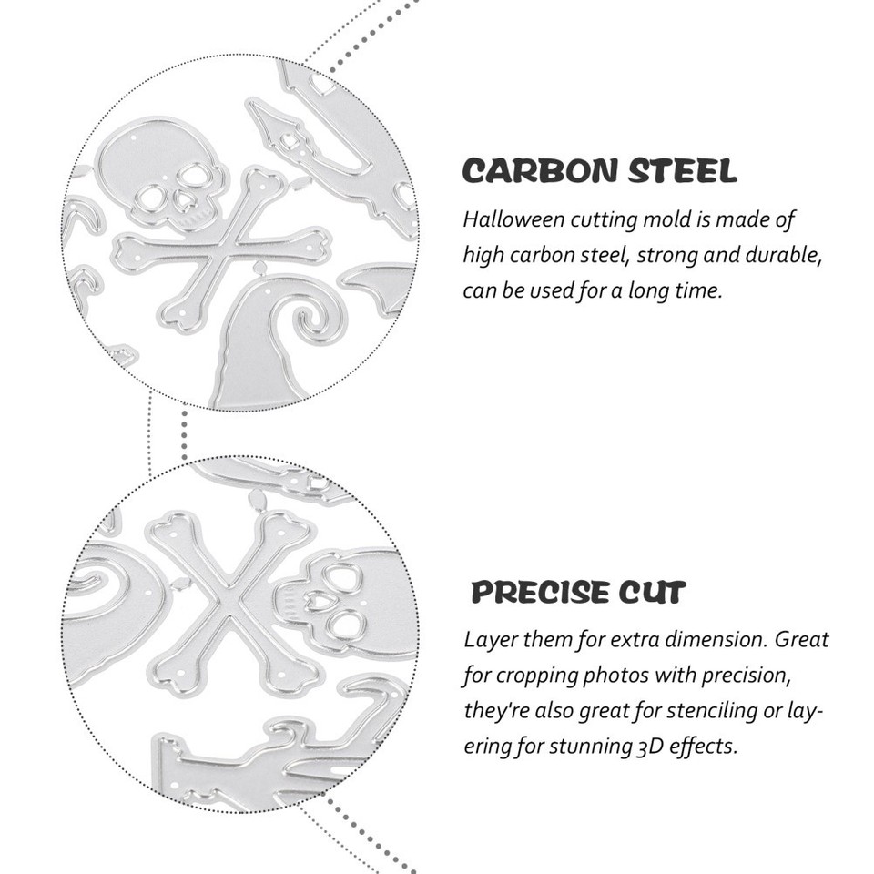 Metal Die Halloween Pattern Die Decorative Paper Craft Stencil | eBay ...