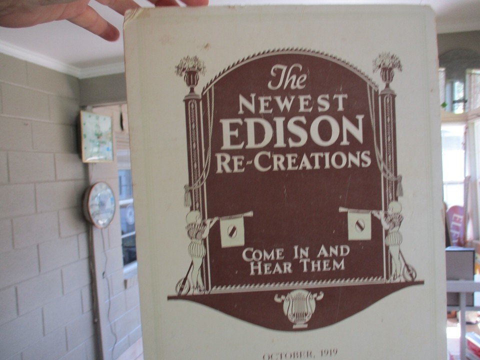 THE NEWEST EDISONS BY CREATIONS RECORDS SIGN | eBay Australia