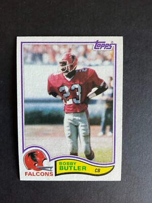 Bobby Butler 1982 Topps Rookie Football Card #276 - Atlanta Falcons ...