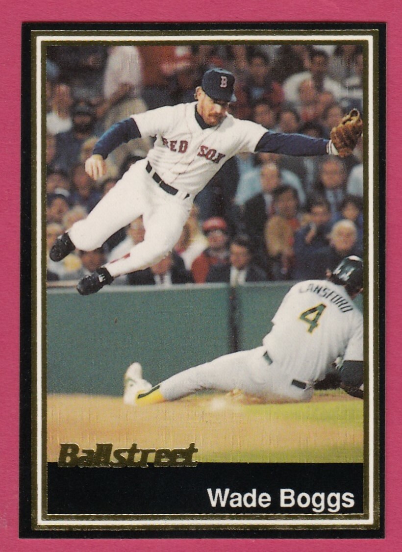 1991 Ballstreet # 28 Wade Boggs Baseball Card | eBay