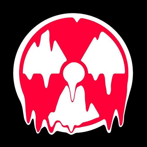 Nuclear Radiation Sticker - Nuke Meltdown Decal - Choose Color Size | eBay