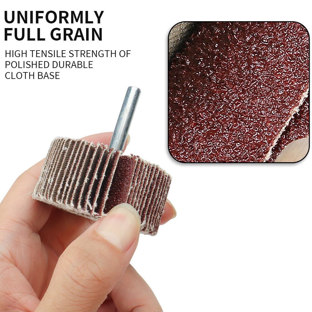 Non-woven Flap Polishing Buffing Wheel Mop Sanding Abrasive Disc for ...