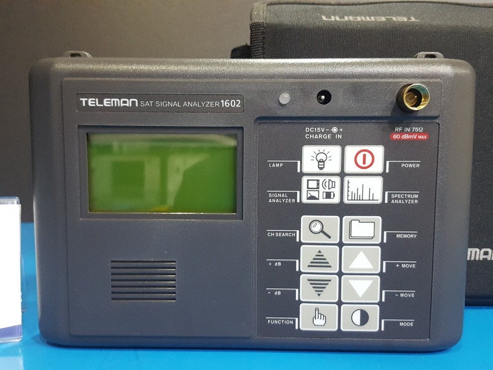 Teleman Model 1602: SAT Signal Analyzer | eBay