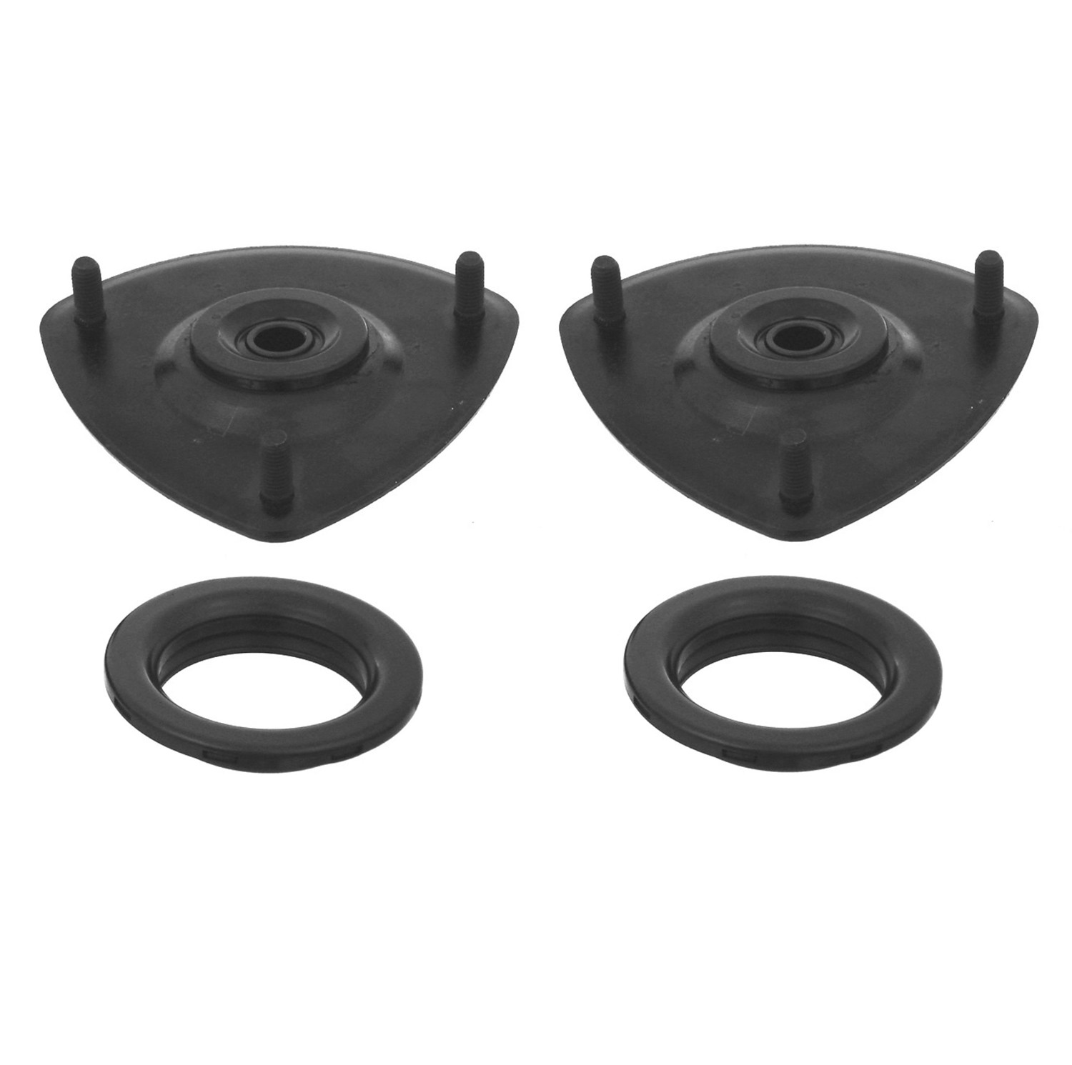 NEW Pair Set of 2 Front KYB Suspension Strut Mount Kit For Land Rover ...