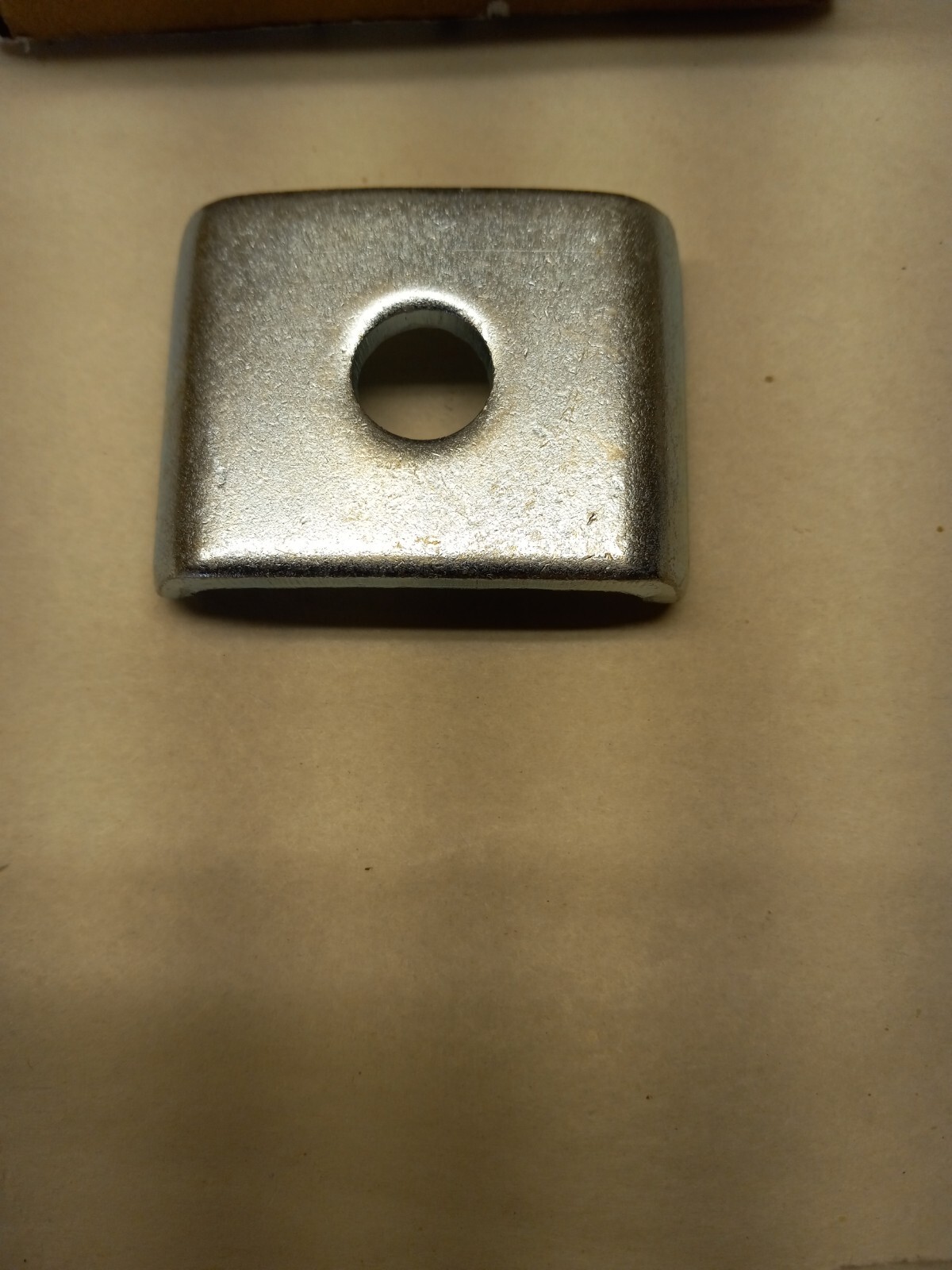 10 Pcs Carbon Steel Strut Channel Saddle Washer, 1-5/8" Square Washer ...