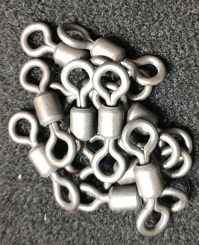 IN LINE BARREL SWIVEL FOR SNARES HEAVY DUTY TRAPPING NON FOWLING MID ...