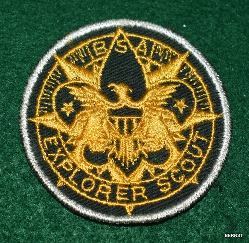 VINTAGE BOY SCOUT EXPLORER UNIVERSAL BADGE - 1935-49 - CUT EDGE | eBay
