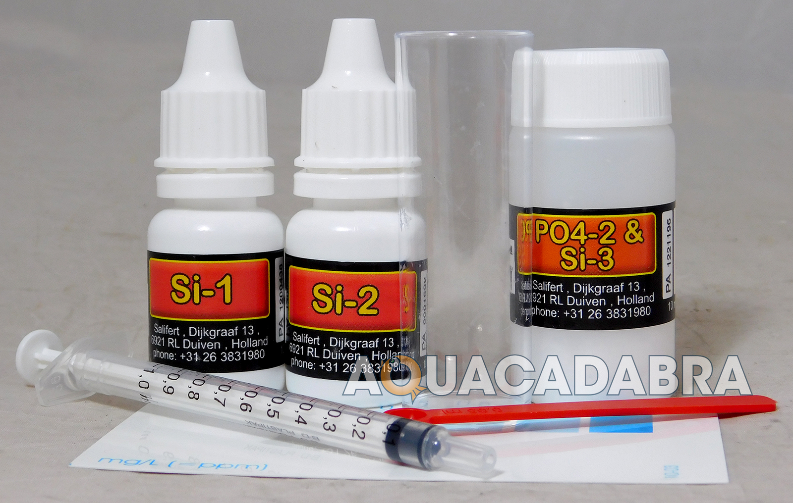 SALIFERT SILICATE PROFI TEST FOR SALTWATER MARINE AQUARIUM FISH TANK 60 ...