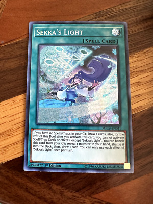 Sekka's Light MP19-EN041 1st Edition Secret Rare VLP + BONUS | eBay